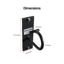 Battle Rope Mount By Anchor Gym | Secure and Versatile Workout– The ...