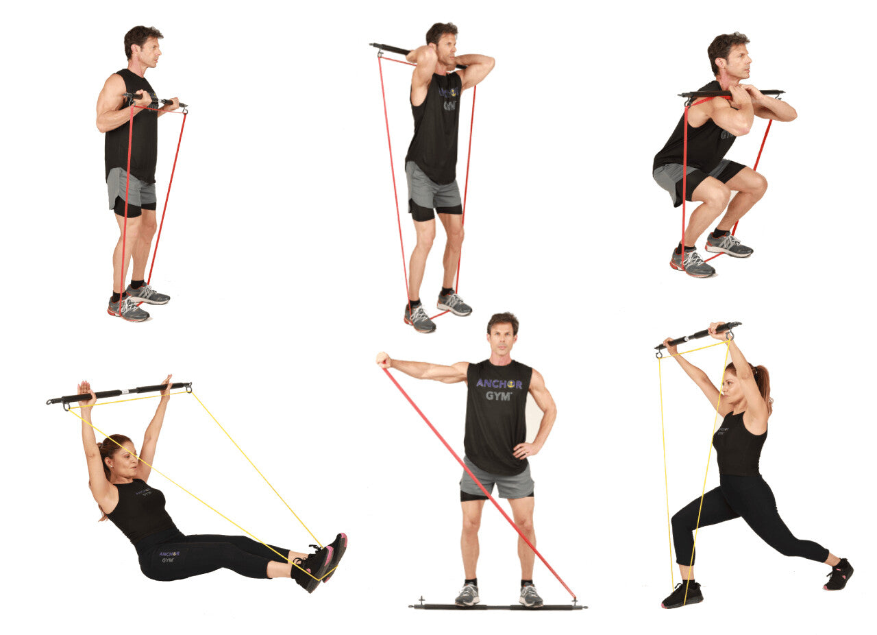 Fitness Bar by Anchor Gym | Versatile Bar for Home & Gym Workouts– The ...